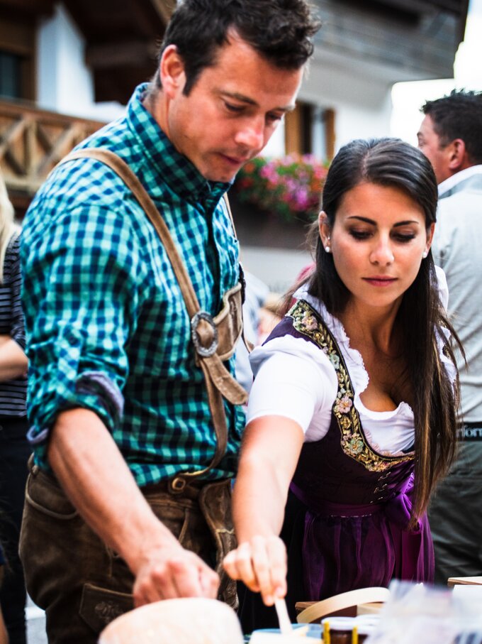 Das Dolomitendorf Eggen im Südtiroler Eggental